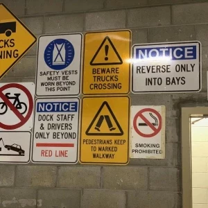Safety Signs in Sydney, Melbourne and Canberra Australia - Platinum Signs