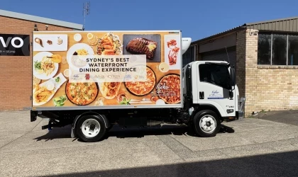 Truck Wrap in Sydney, Melbourne and Canberra Australia - Platinum Signs
